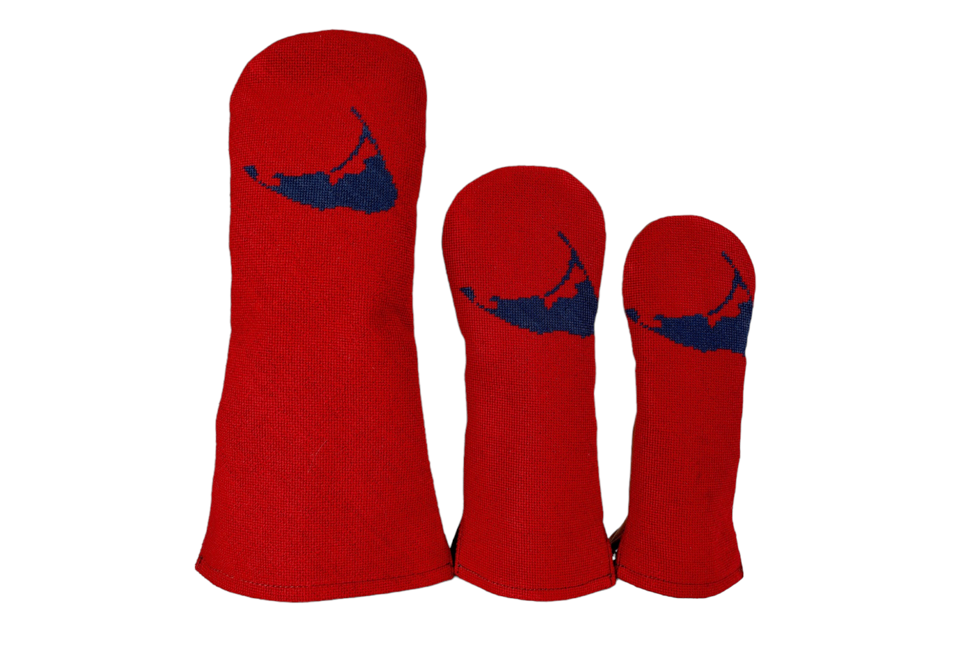 Nantucket Needlepoint Wood Headcover - Needlegolf – needlegolf